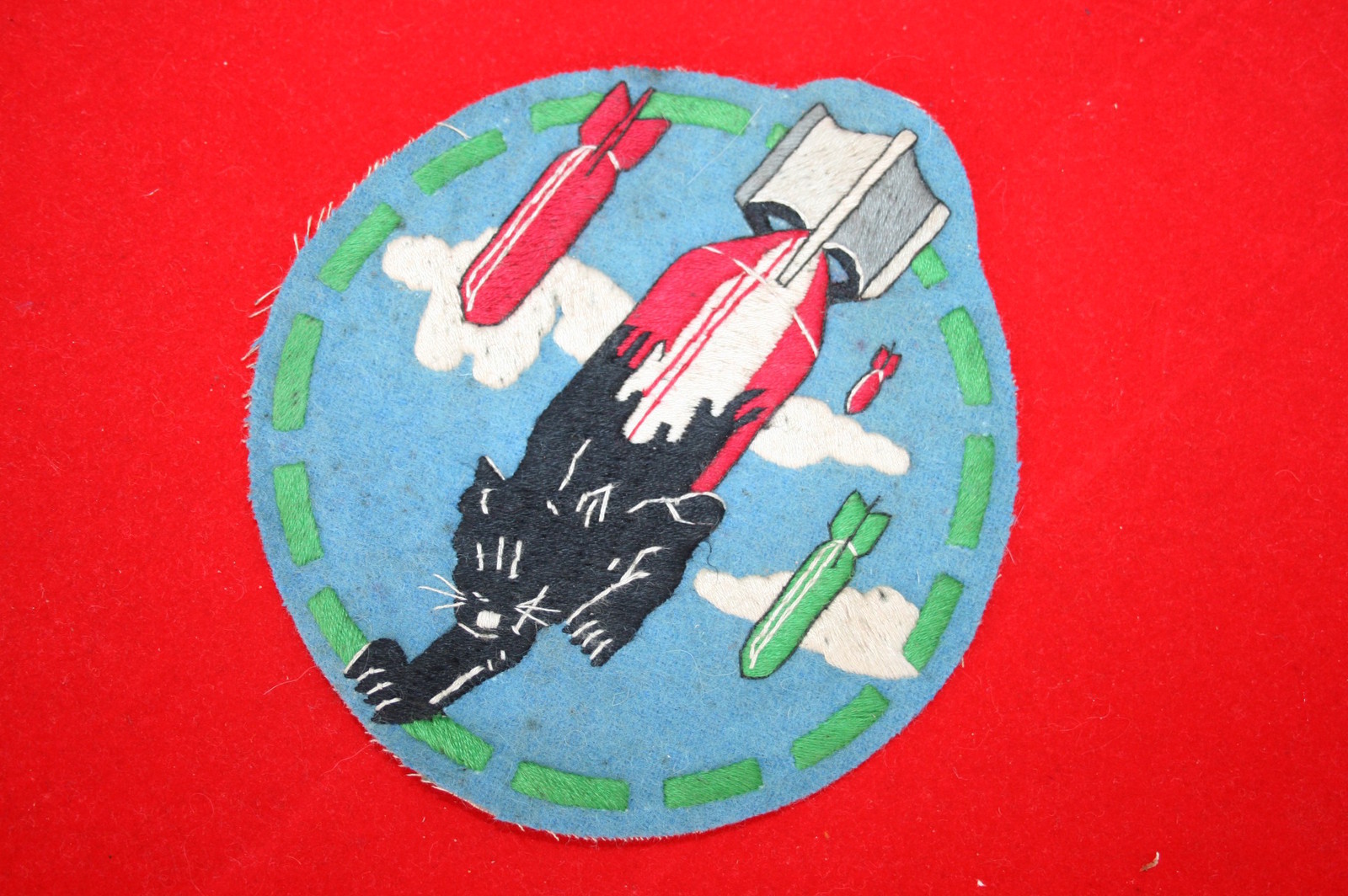 748TH BOMB SQUADRON SQDN PATCH COPY A2 JACKET PATCH 8TH AAF 457TH GROUP ...