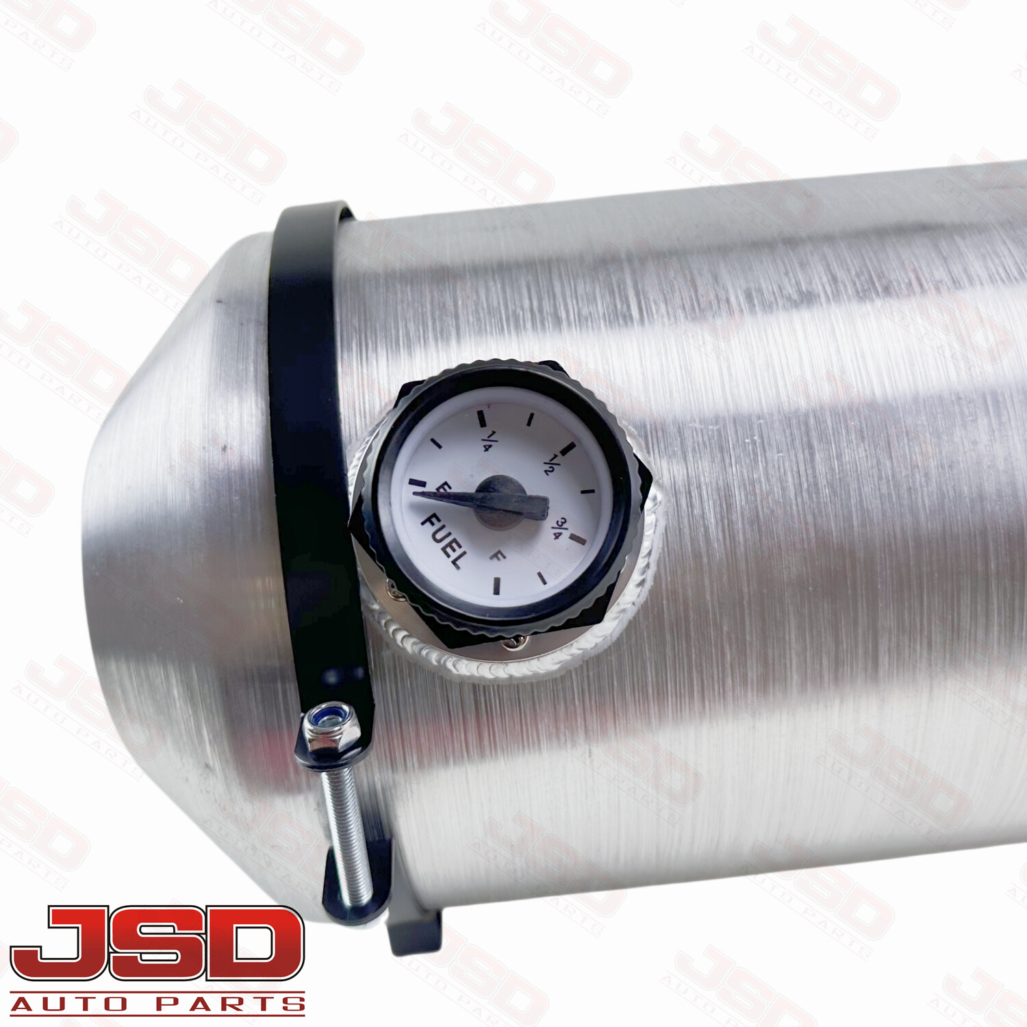 10''x33'' 11 Gallon End Fill Fuel Tank With Gauge Spun Aluminum 1/4 NPT ...