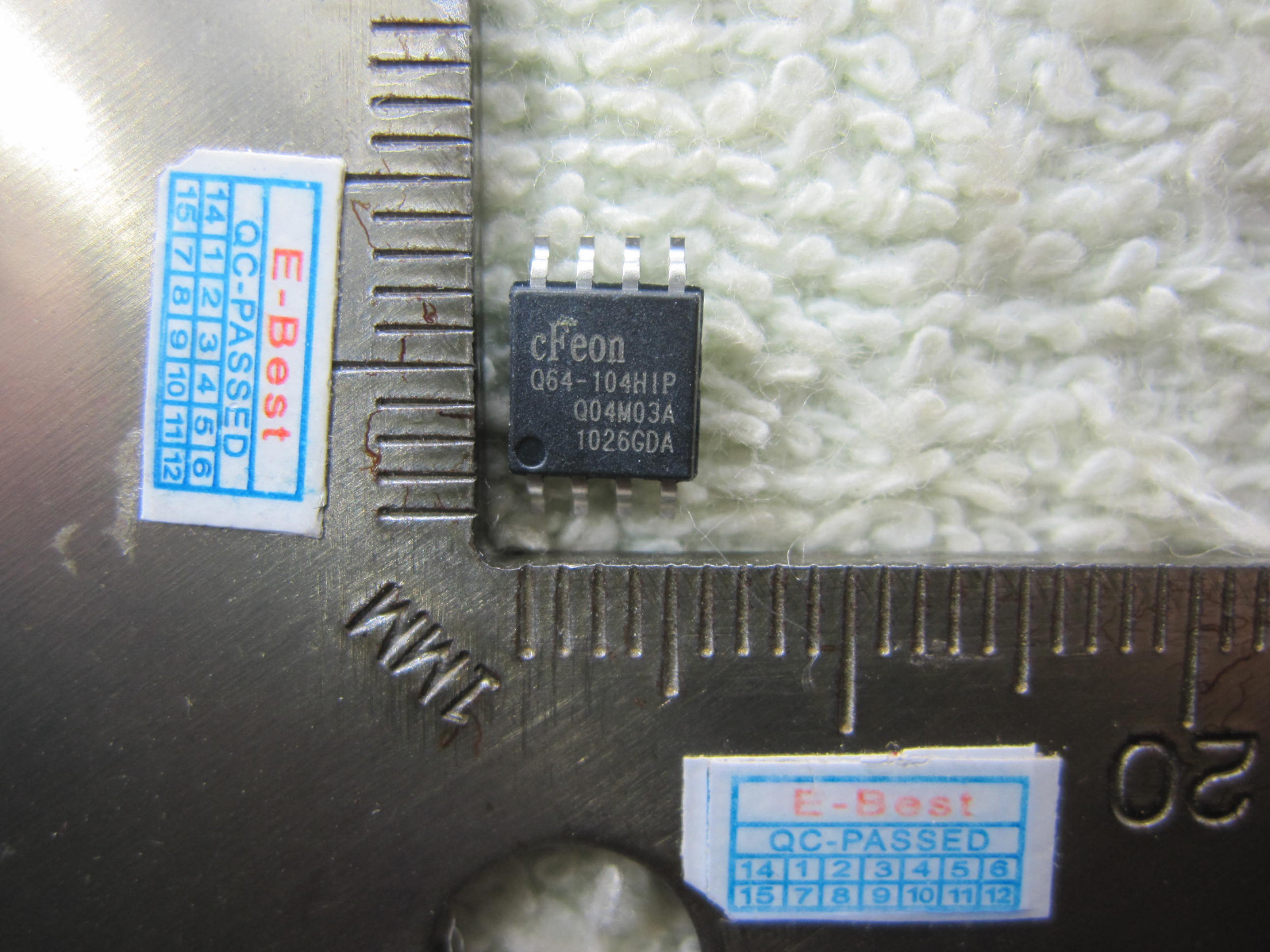 10pcs Q64 QG4-104HIP Q64-1O4HIP Q64-104H1P Q64-104HIP EN25Q64-104HIP ...