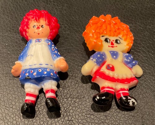 Vintage 1970s RAGGEDY ANN Hallmark Collector Pins (2) Bobbs &Merrill 2 ...