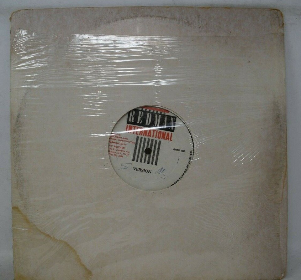 Reggae Artist - Red Dragon: Ease Off - Redman International 12" Vinyl ...