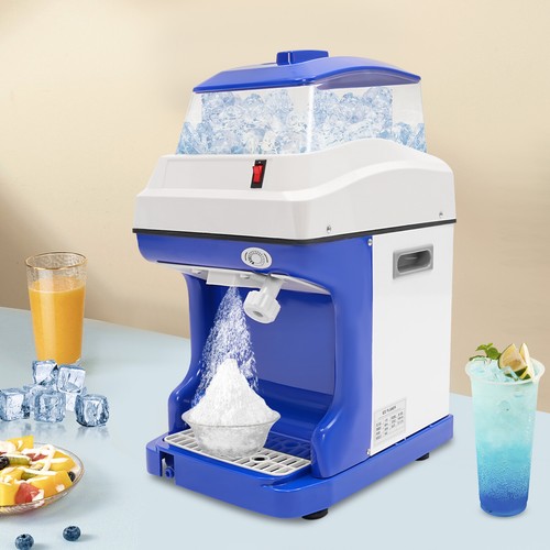 5L Electric Shaved Ice Crusher Machine Snow Cone Maker Ice Shaving ...