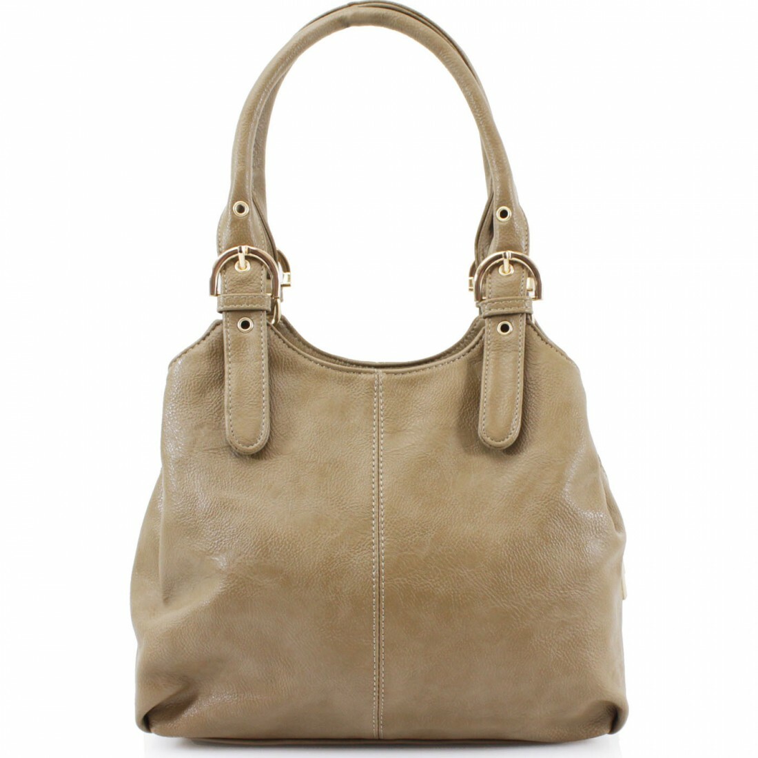 Ladies Buckled Three Sections Spacious Shoulder Handbag Women Crossbody ...