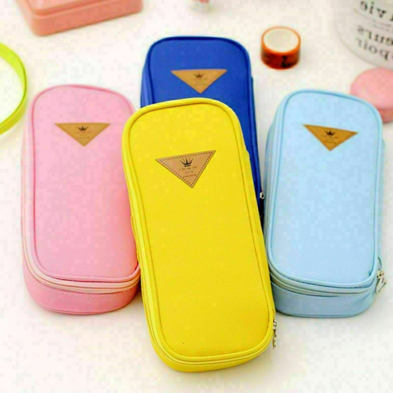 Cute Large Capacity Pen Pencil Case Pen Box School Stationery Cosmetic ...