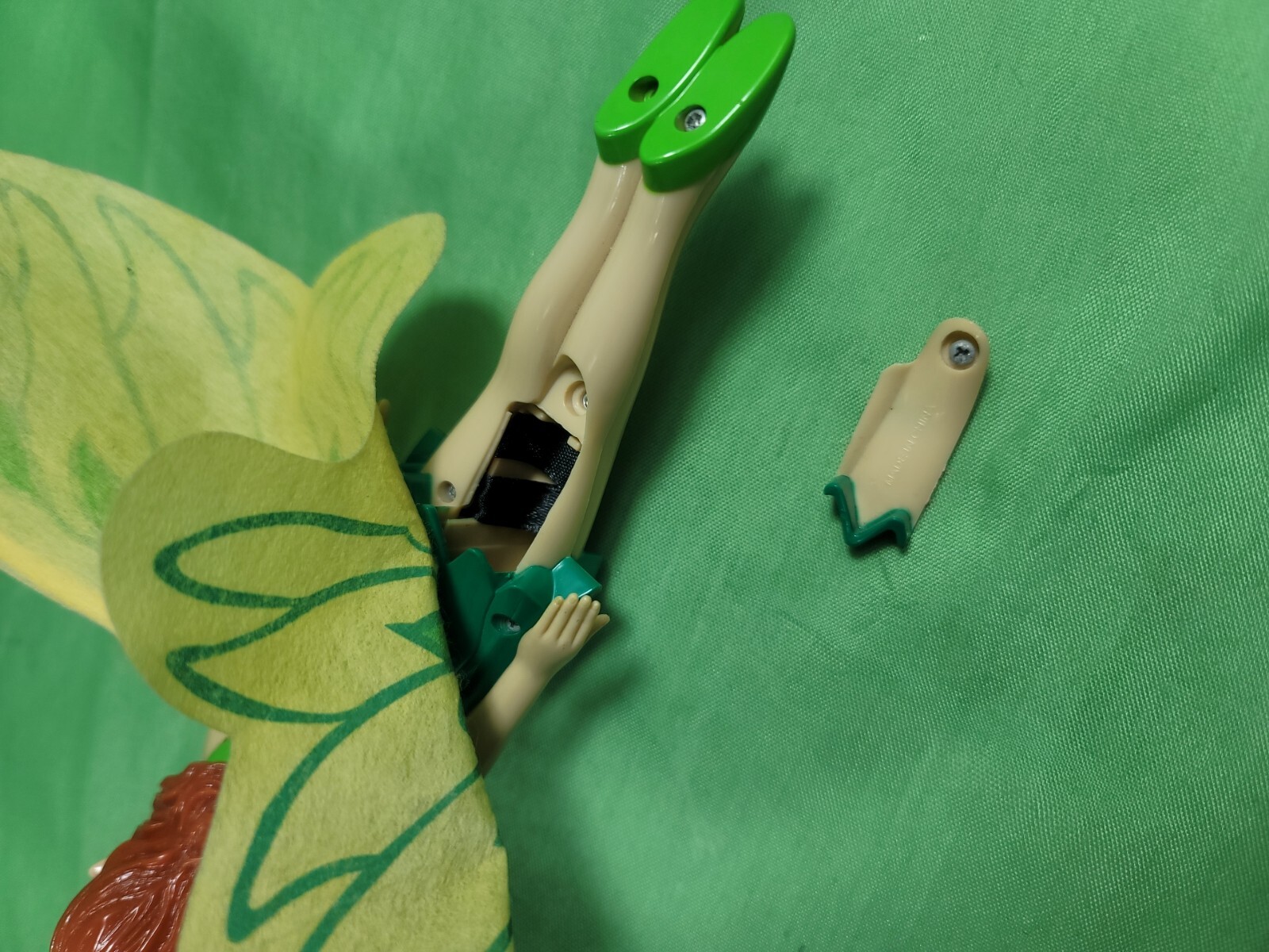 8" 'Flying' Flapping Fairy - Ferngully Tinkerbell 90's Toy Blue Eyed ...