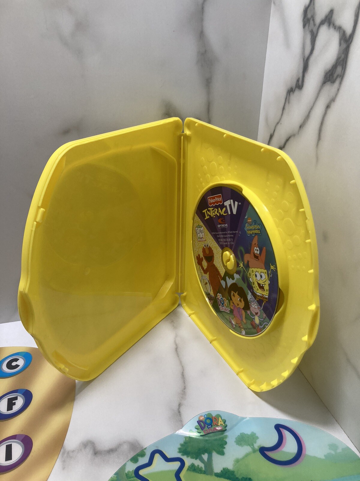 Fisher Price InteracTV Dora The Explorer , SpongeBob Square Pants, Elmo ...