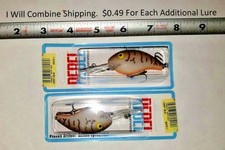 Vintage Rebel Fastrac Deep Wee-r Brown Crawdad 2" Crankbait Fishing ...
