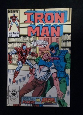 Iron Man #202 MARVEL Comics 1985 VF | eBay