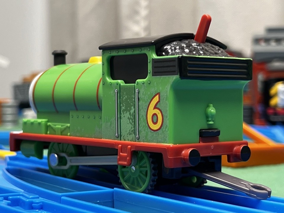Custom 2025 Trackmaster Percy Thomas & Friends Motorized Engine | eBay