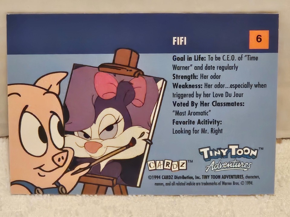 1994 Cardz Tiny Toon Adventures Trading Cards You-Pick - Complete your set | eBay