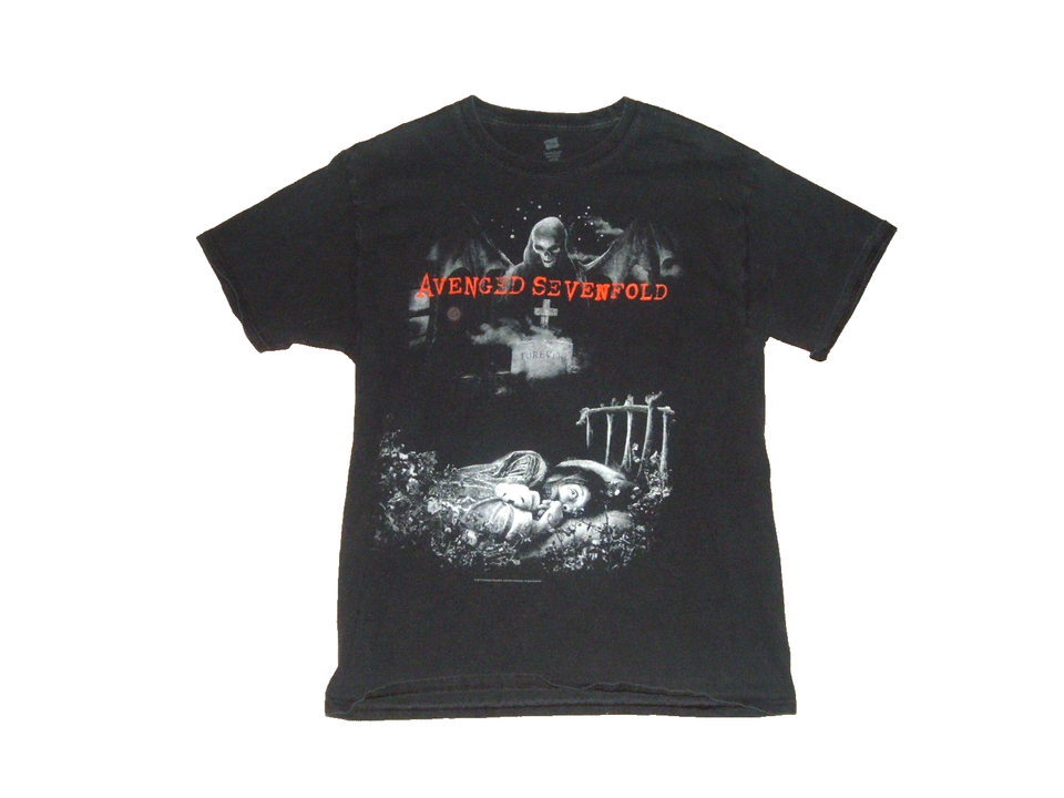 Original Avenged Sevenfold 2011 Nightmare A7X Tour Concert T Size M ...