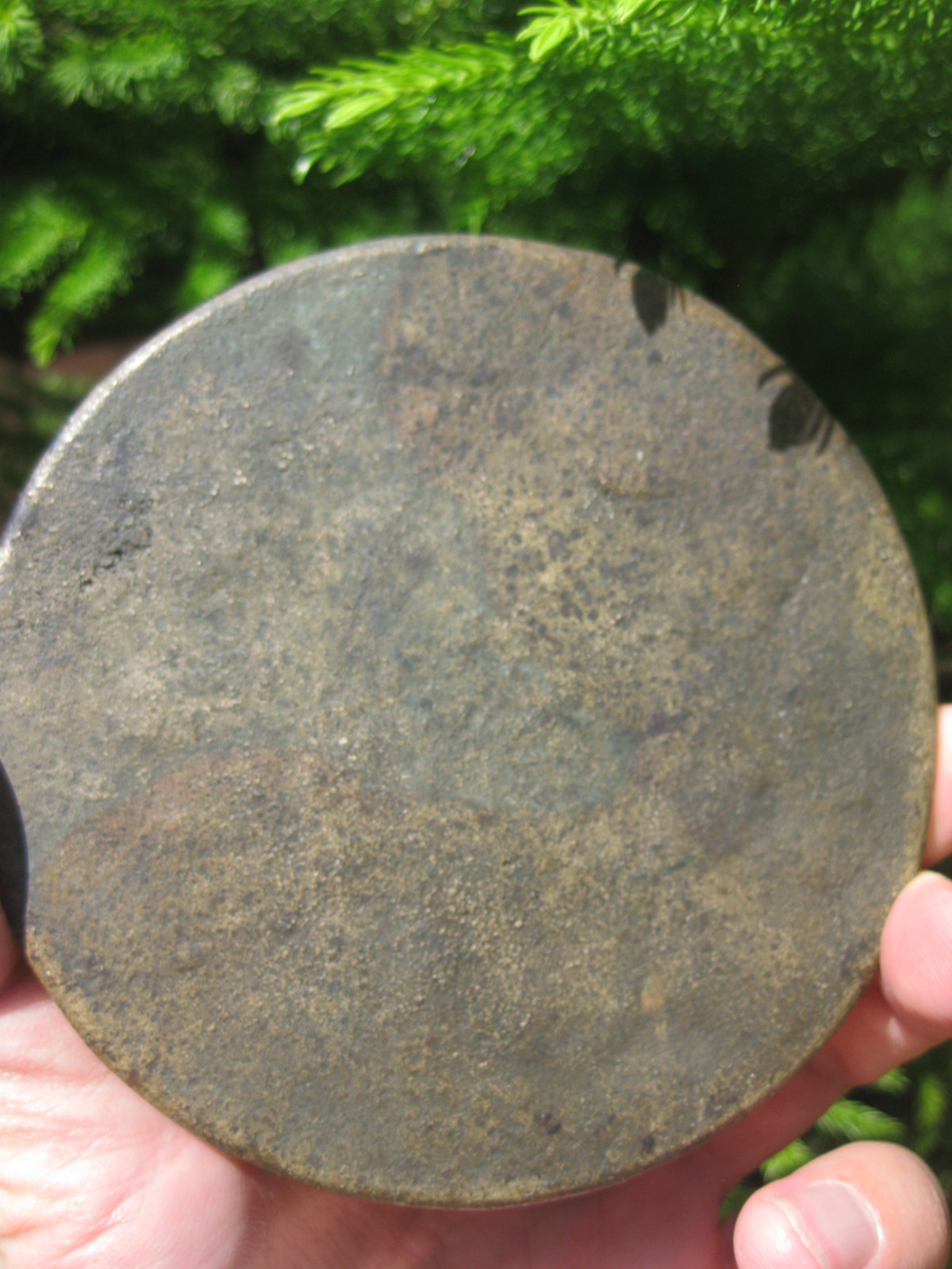 Antique early Islamic Seljuk bronze mirror, Eastern Anatolia, 12-13 c ...