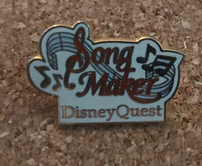Disney Song Maker Disney Quest Logo Pin | eBay
