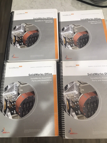 Solidworks Office 2005 Software and Books Drawings, File Management ...