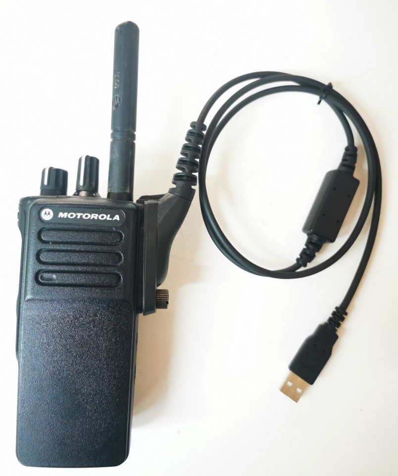 USB Programming Cable Motorola DP3400 DP3600 DP4400e DP4600e DP4800e ...