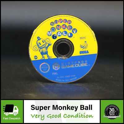 Super Monkey Ball Nintendo Gamecube Game Disc | eBay