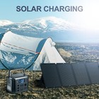 1500W Portable Power Station Explorer 1280Wh Battery w/Foldable Solar ...