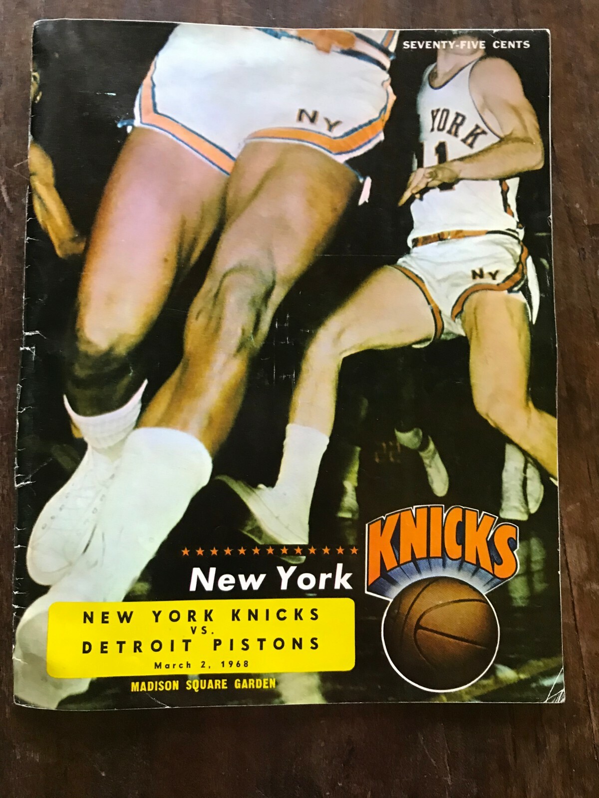 1967-68 New York Knicks game program | eBay