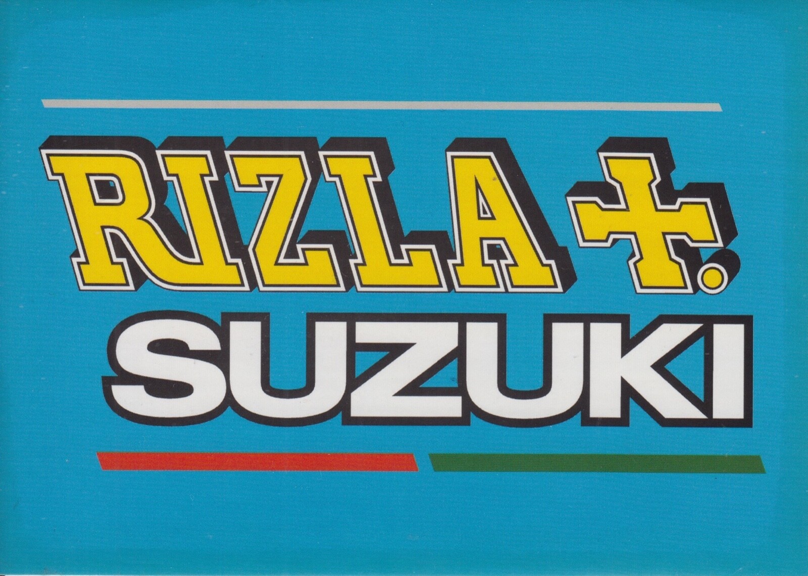 Rizla Suzuki BSB Sticker - MotoGP | eBay UK