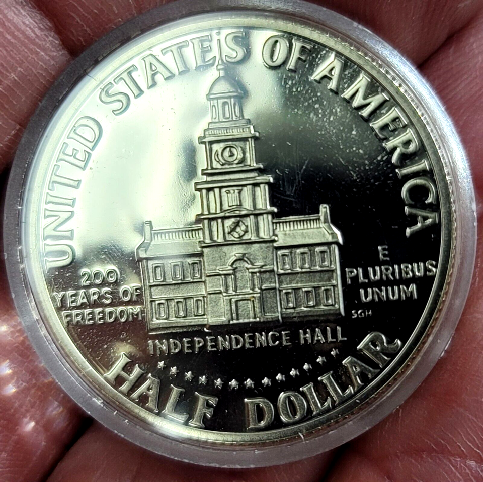 1976 S Silver Proof Kennedy Half Dollar Ultra Cameo DMPL Coin ...