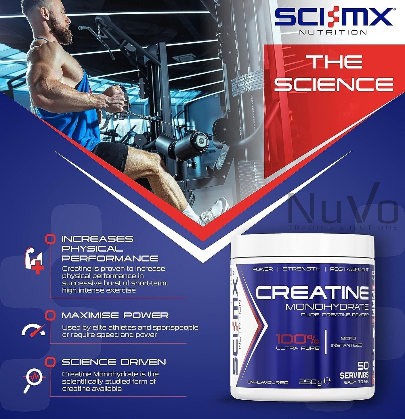 SCI-MX+250+gr+Creatine+Monohydrate+%28P3053%29 for sale online | eBay