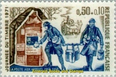 EBS France 1971 - Stamp Day - Field Post - First World War - YT 1671 ...
