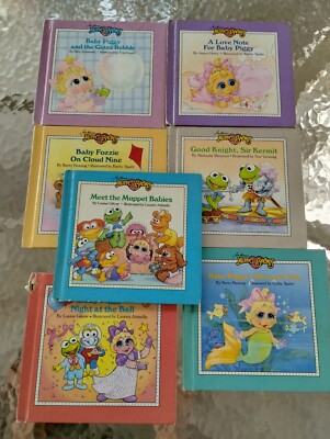 Lot of 7 Jim Henson Muppet Babies Weekly Reader Books Hardcover 1986-7 ...