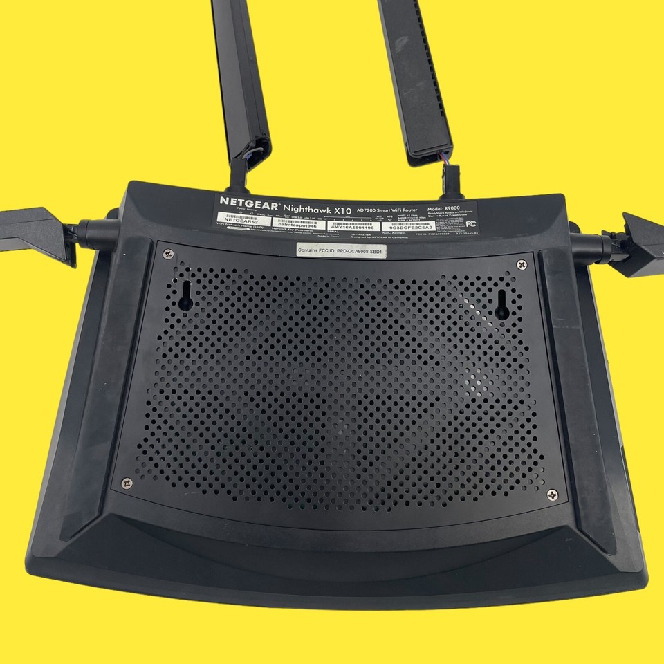 READ / NETGEAR Nighthawk R9000 X10 AD7200 Smart WiFi Router #9098 Z48/5 ...