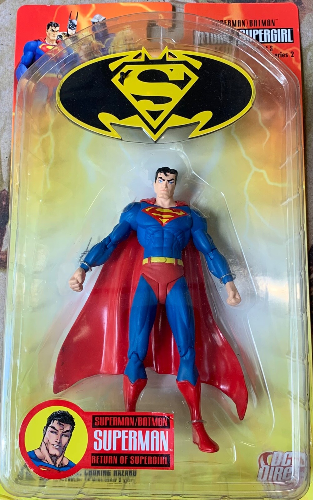 DC Direct Superman Batman Series 2 Return Of Supergirl Action Figure | eBay