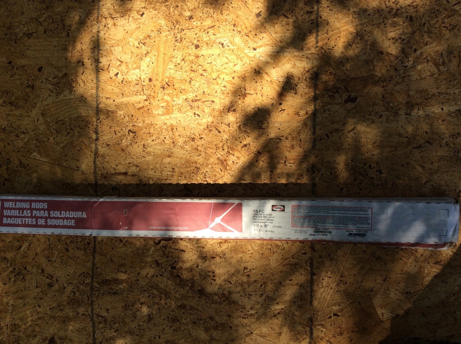 NEW Harris 10LB WELDING RODs 15FC AWS A5.8 1/8" X 36" | eBay