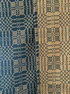 New Primitive Reversible MUSTARD BLACK NANTUCKET KING COVERLET ...