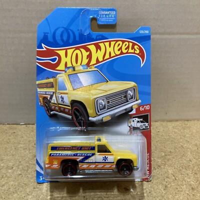 Hot Wheels Hw Rescue Hw Rapid Responder 123/250, Yellow | eBay