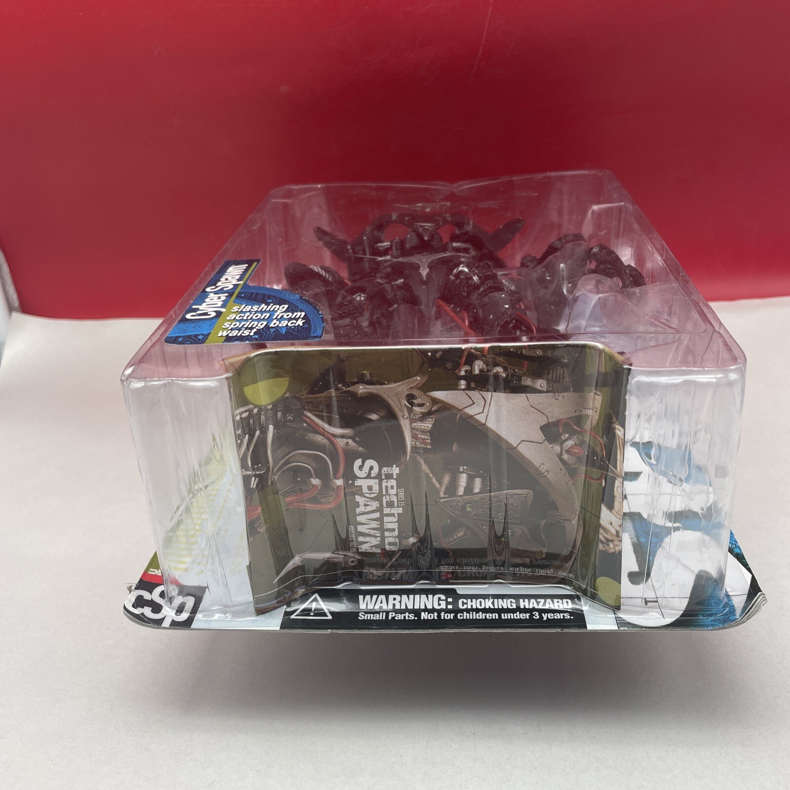 1999 Techno Spawn Mcfarlane Red Cyber Spawn Slashing Action Figure ...