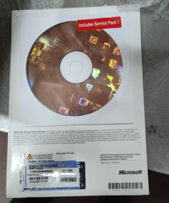 Microsoft Windows XP HOME (OEM) with SP1 - NEW & Sealed! | eBay