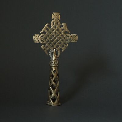 Crucifixes & Crosses - Coptic Processional Cross