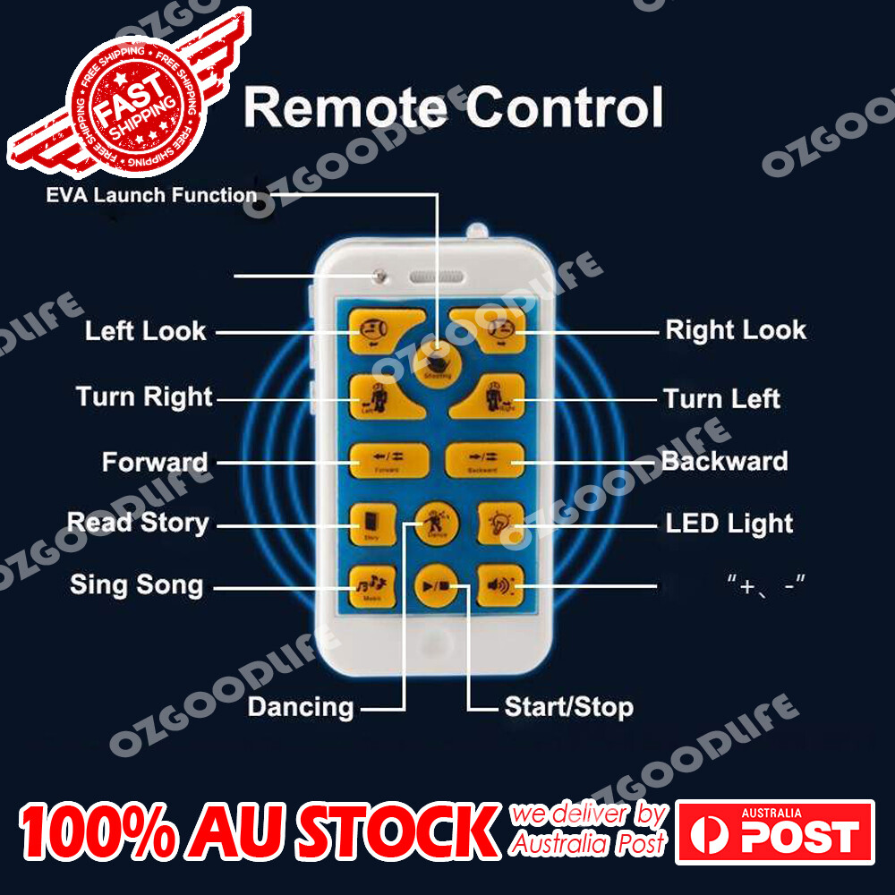 Intelligent Robot Moving Brat Sing dancing walking story Toy Birthday ...