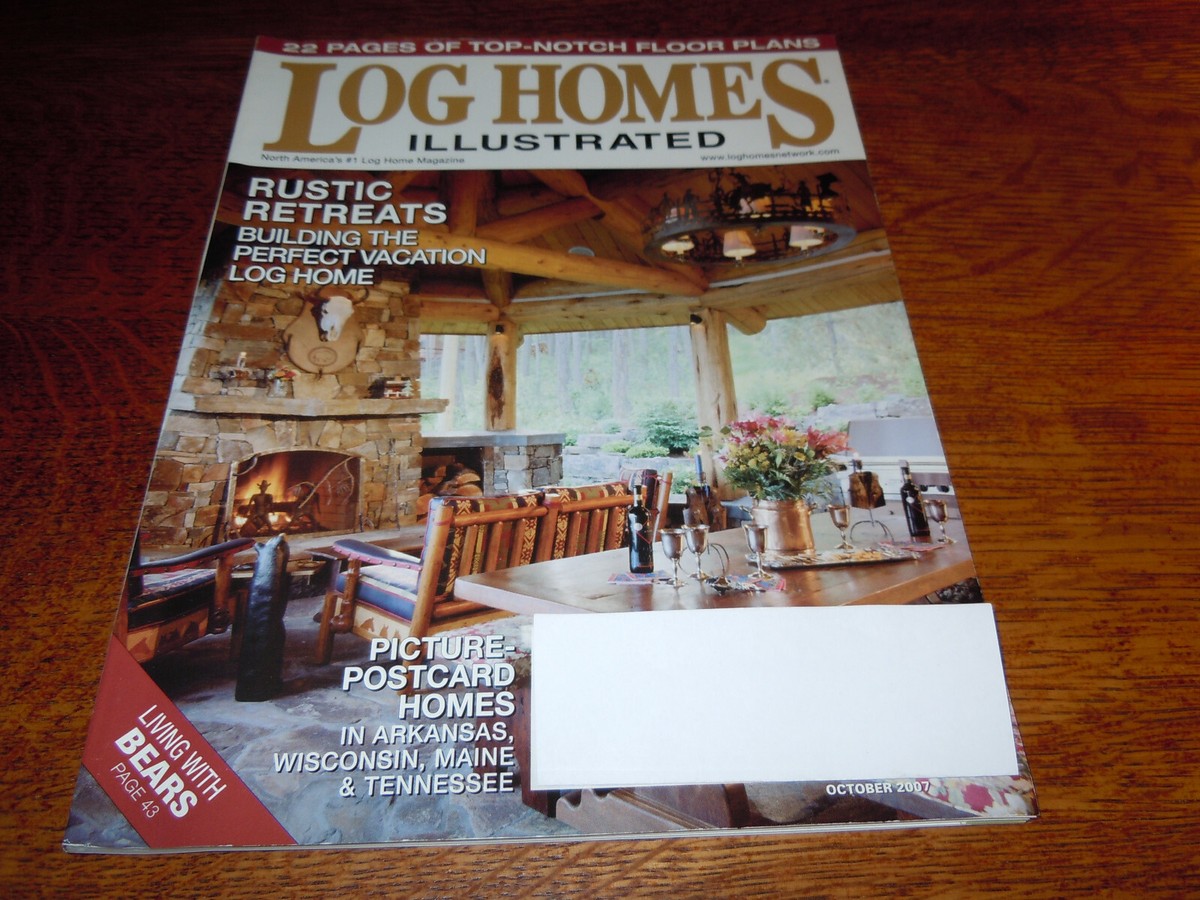 Log Homes Illustrated Magazine Log Home Living Covers #50 99