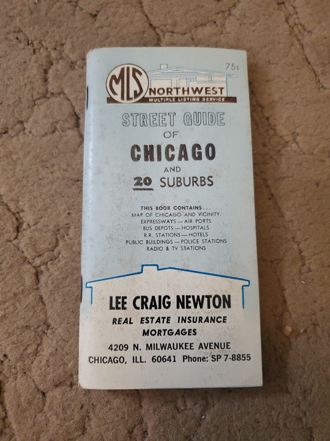 1965 MLS Street Guide of CHICAGO & 20 Suburbs Lee Craig Newton Real ...