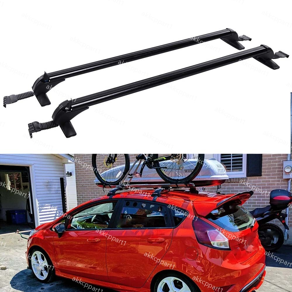 105CM Lockable Car Roof Rack Cross Bars Luggage Carrier for Ford Fiesta ...