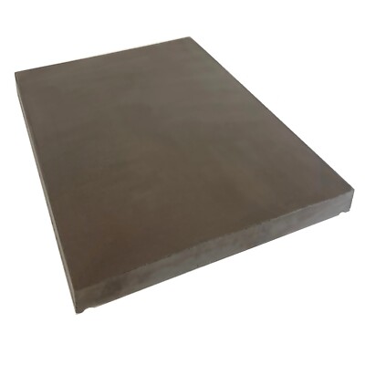 Dark Grey - Concrete Coping Stone - 450mm 18"- Flat With Drip Checks ...