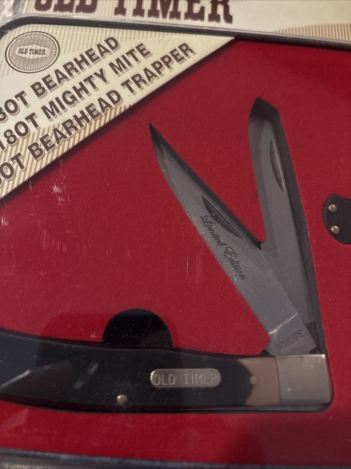 OLD TIMER 3 Piece Limited Edition Pocket Knife Gift Set with Tin | eBay