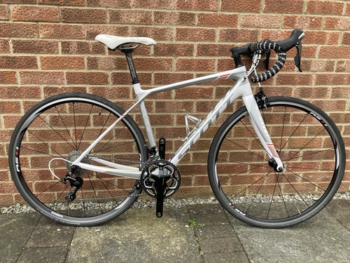 Light Use Scott Solace 25 Ladies Hi-Mod Carbon Road Bike XS 48.5 ...
