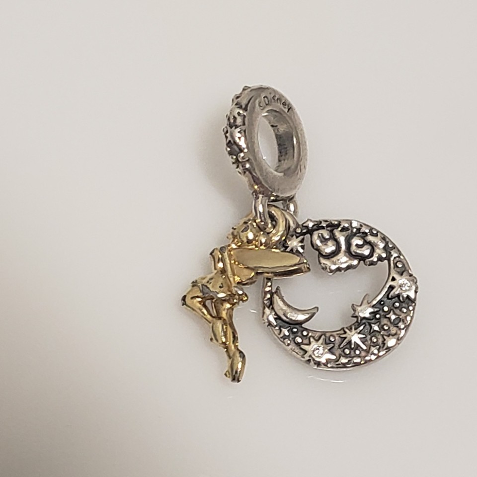 Pandora Sterling Silver Disney Tinker Bell Celestial Night Bead Charm ...