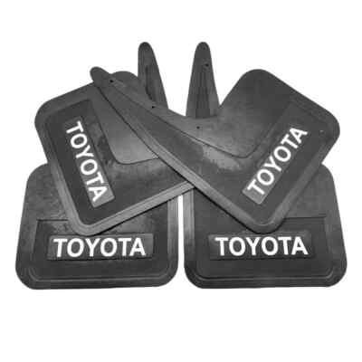Front Rear Vintage Mud Flaps Toyota Car Front Rear Splash Guards ...