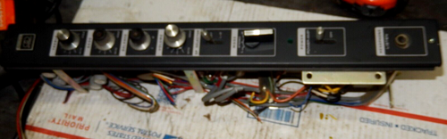 SONY TC-630 Tape Player SIDE Control Panel & switches | eBay