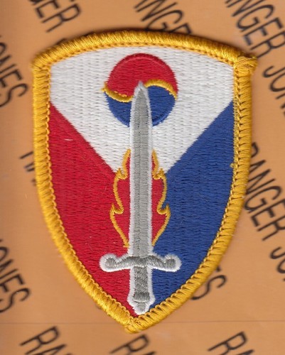 US Army 411th Support Brigade 3.25 uniform patch m/e | eBay