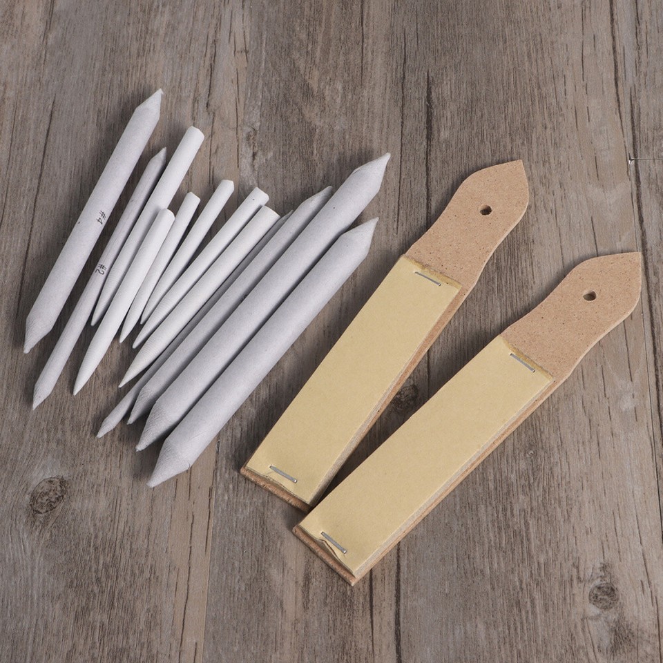 14pcsStudent Sketch Drawing tool DIY blending stump paper blending ...