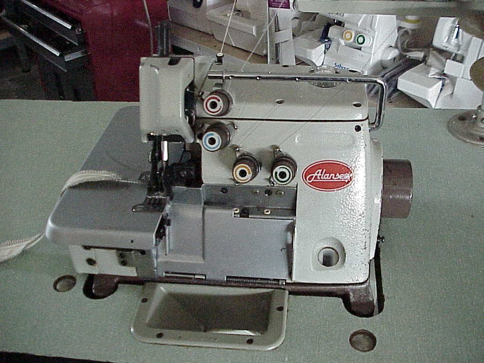 BROTHER INDUSTRIAL SEWING MACHINE 3 or 5 THREAD OVERLOCKER with light ...
