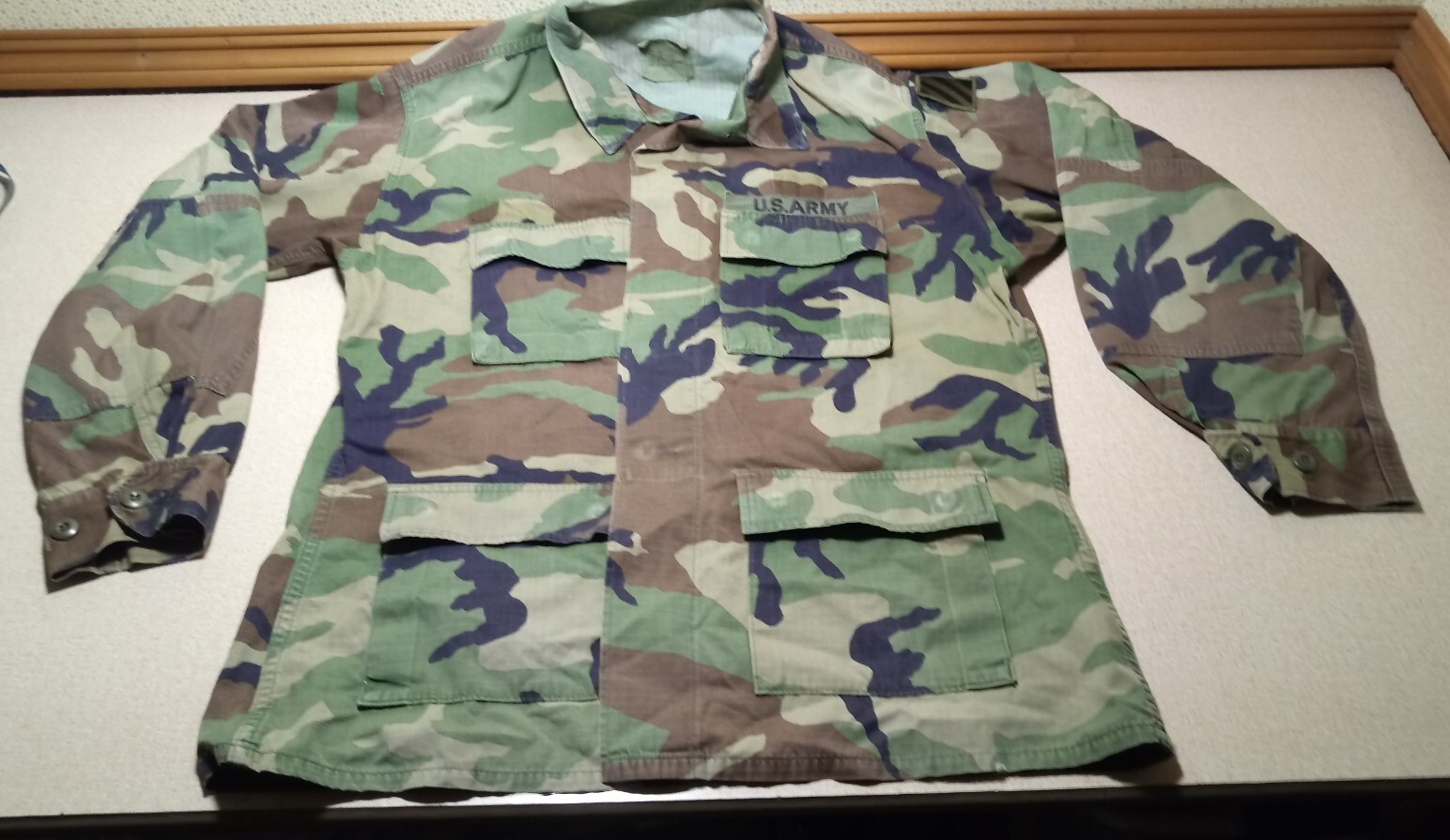 Men's American Apparel ARMY Hot Weather Button Down C… - Gem