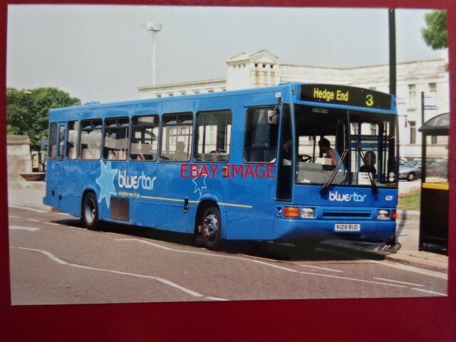 PHOTO SOUTHAMPTON BLUE STAR BUS NO 629 REG K129 BUD | eBay